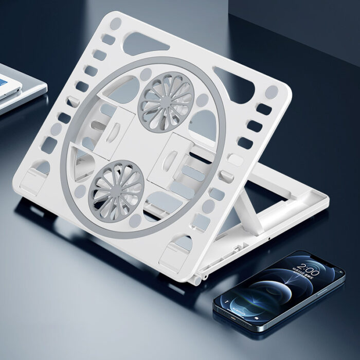 Double layer fan laptop stand – Bothwinner